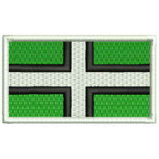 Devon Flag 11473 | Stock Embroidery Designs for Home and Commercial ...